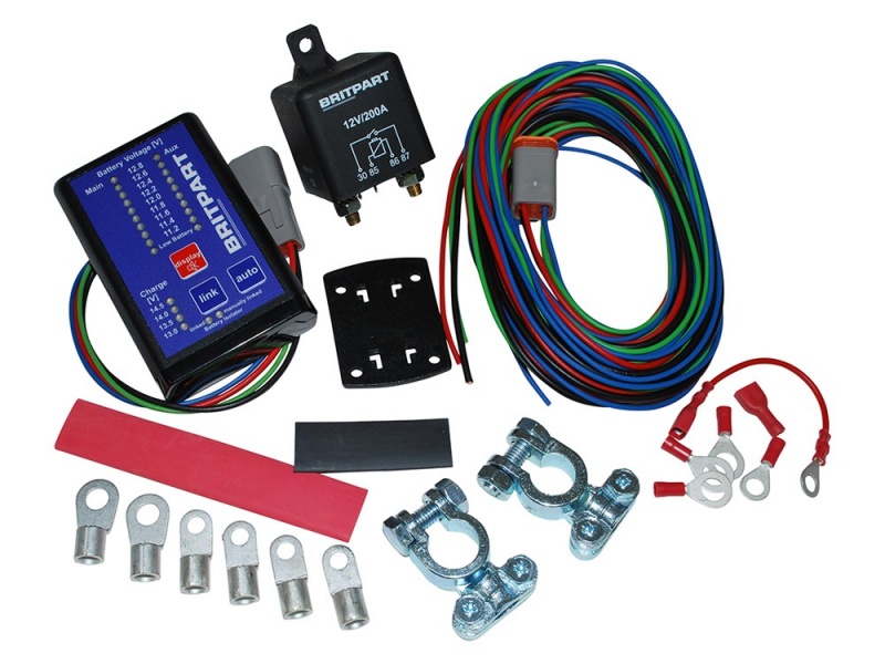 Microprocessor Controlled Dual Battery Management System - LRS Offroad