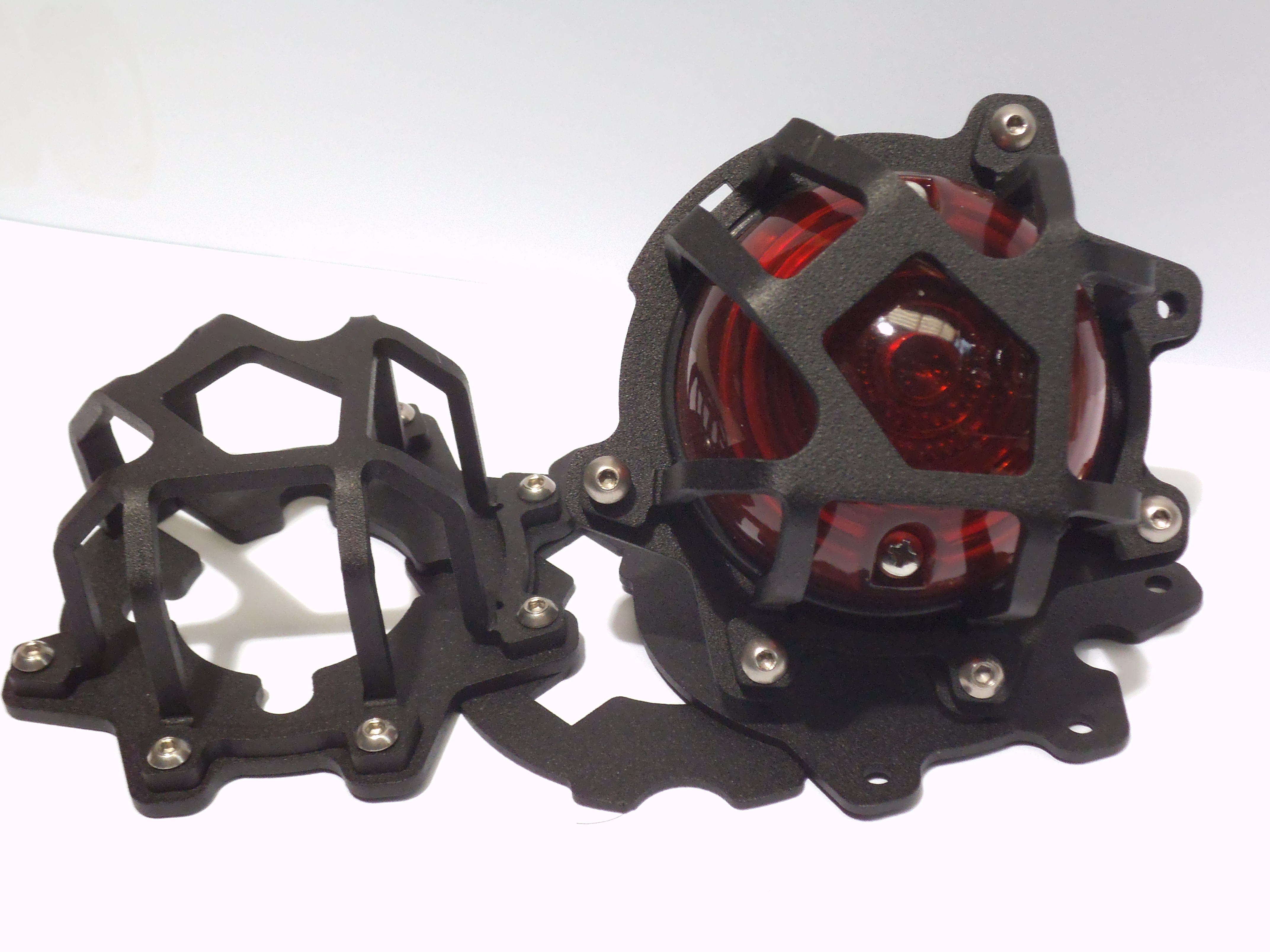 LRS Defender Stop Tail Lamp Guards - LRS Offroad